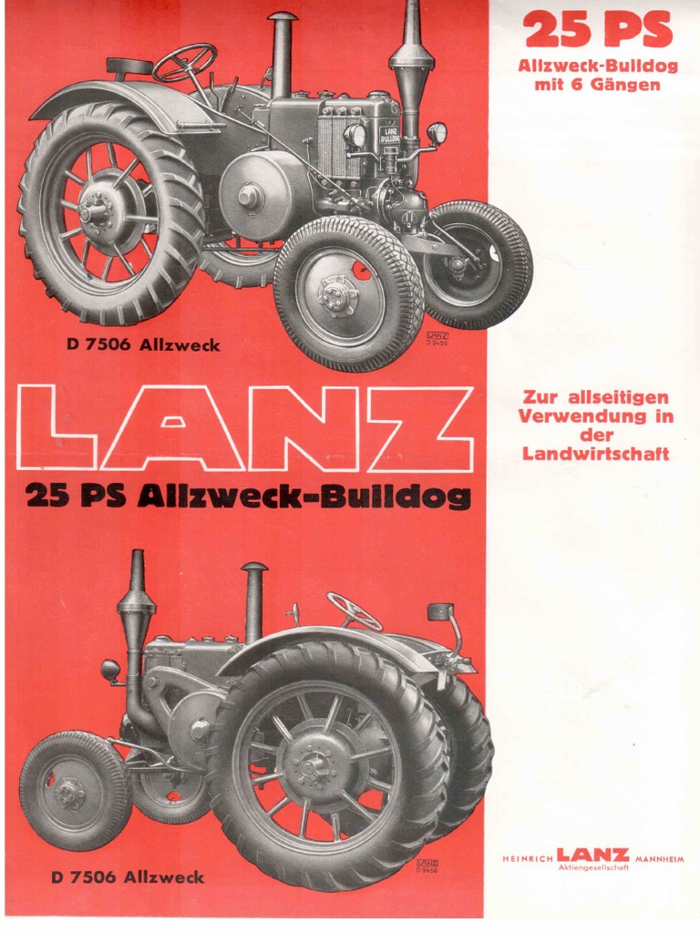 Lanz D7506 Pub | PDF