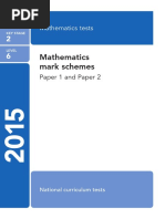 2017 Key Stage 2 Mathematics Mark Schemes | PDF | Decimal | Multiplication