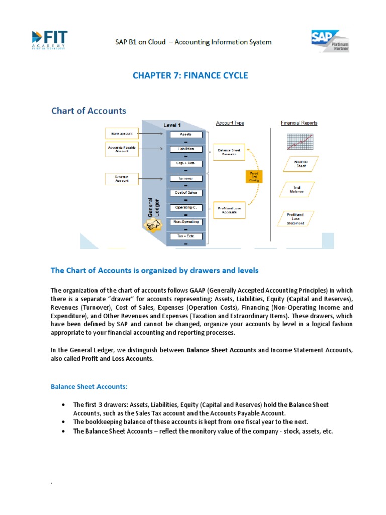 Understanding the Finance Cycle in SAP Business One | PDF | Revenue ...