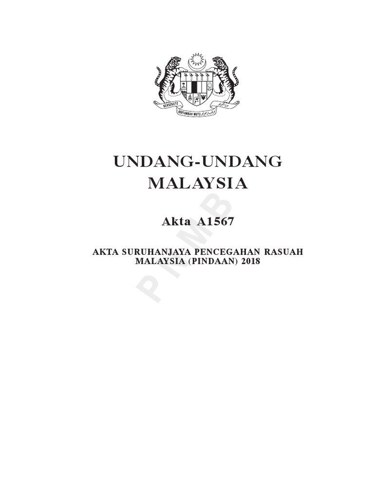 Akta A | PDF