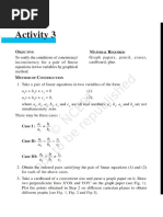 Activities File (Class 10th Maths) | PDF | Printing Materials | Paper