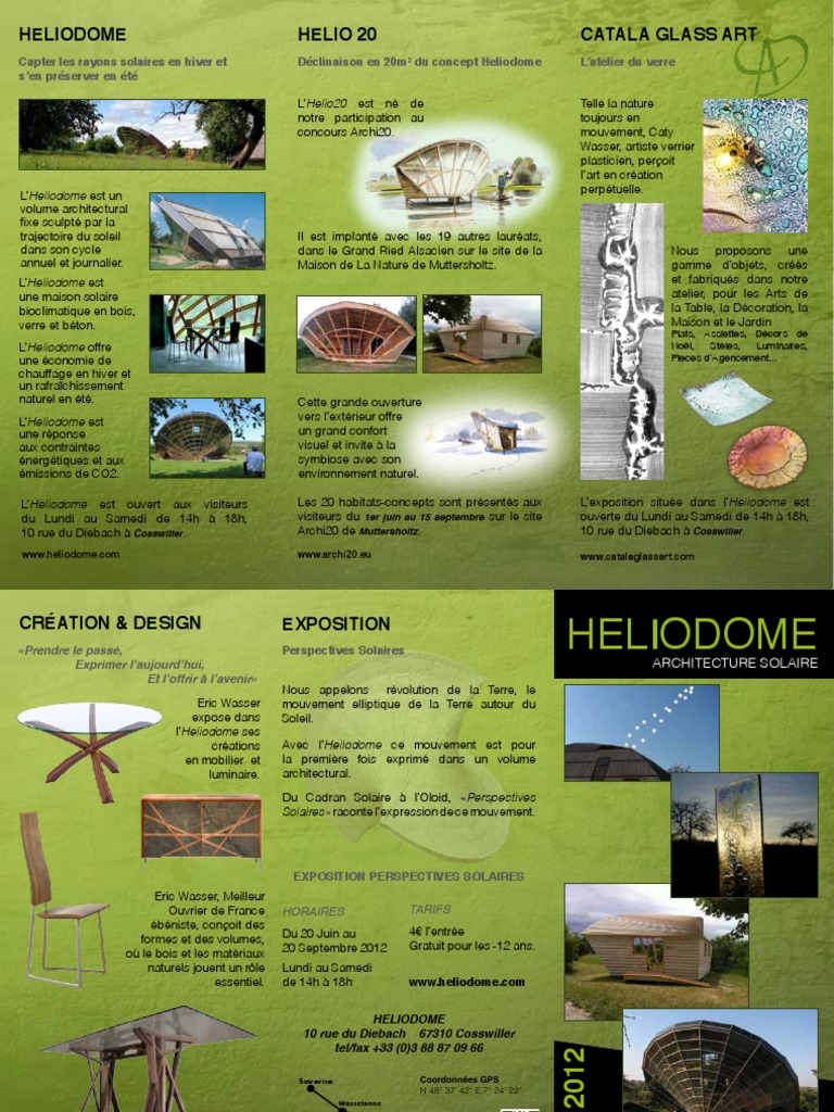 Dépliant Heliodome 2012 Web | PDF