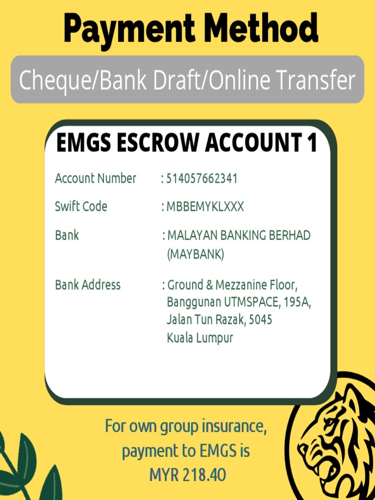 Maybank Payment Method Details | PDF