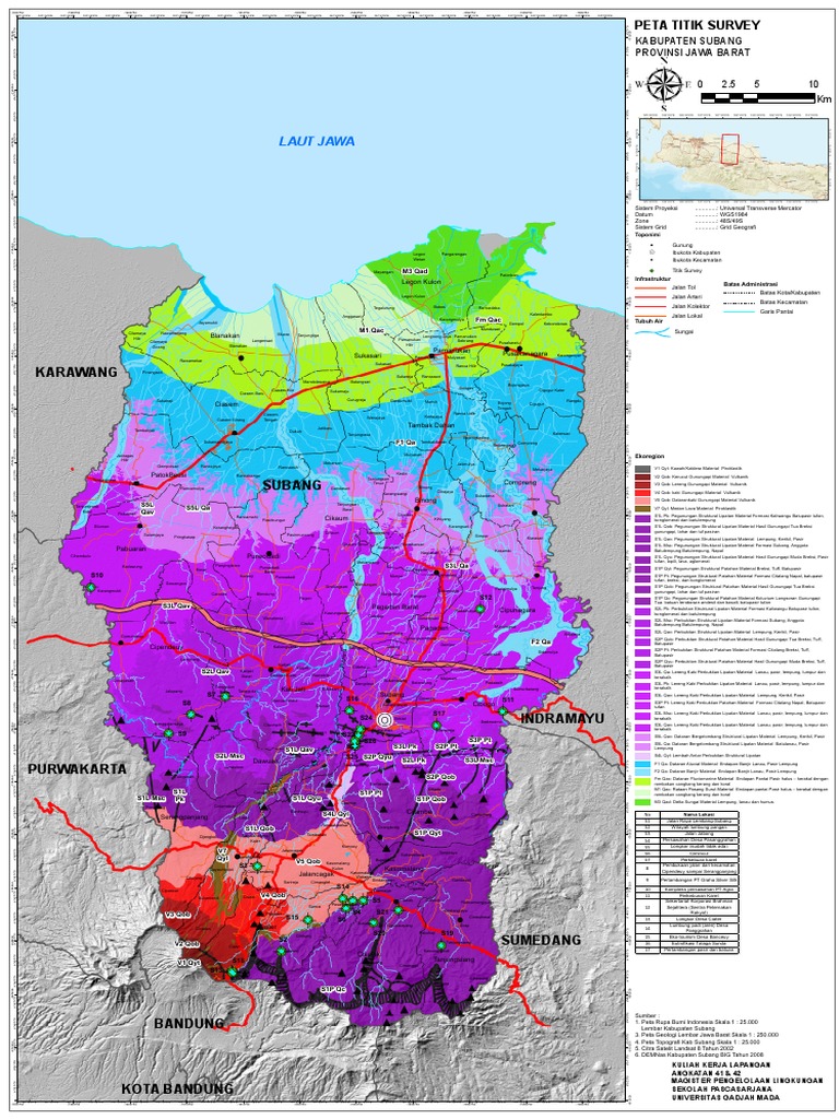 PETA Titik Survey | PDF
