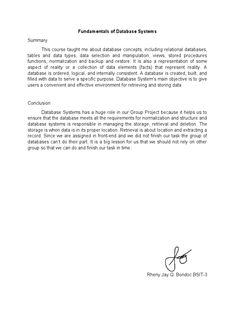 Fundamentals of Database Systems | PDF