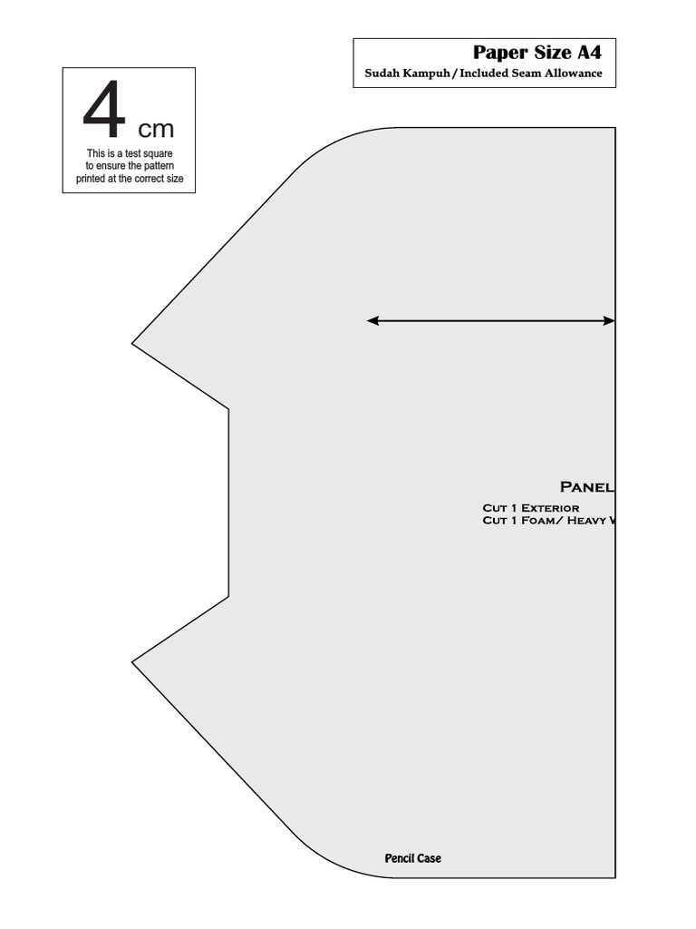 Pencil Case -Pattern- | PDF