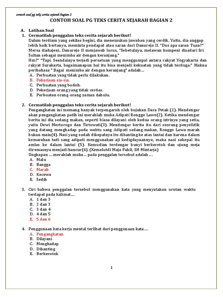 Bank Soal TCS 2 | PDF