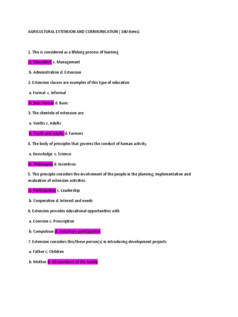 Agricultural Extension and Communication: A Guide to Key Principles and ...