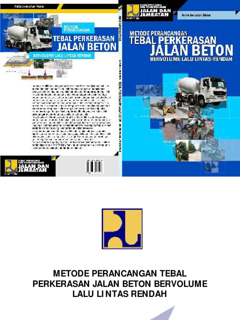 Perancangan Tebal Perkerasan Beton | PDF