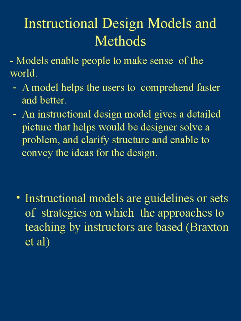 Assure Model Ppt Lecture Download Free Pdf Learning Instructional