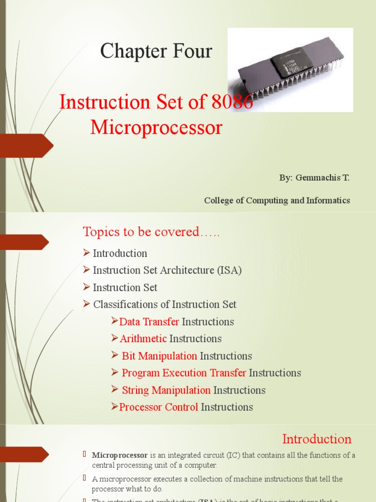 Chapter 4 | Download Free PDF | Central Processing Unit | Computer Architecture