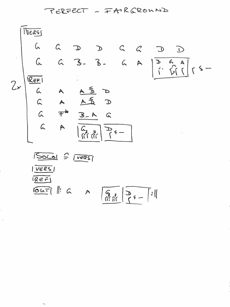 Perfect - Fairground Attraction | PDF