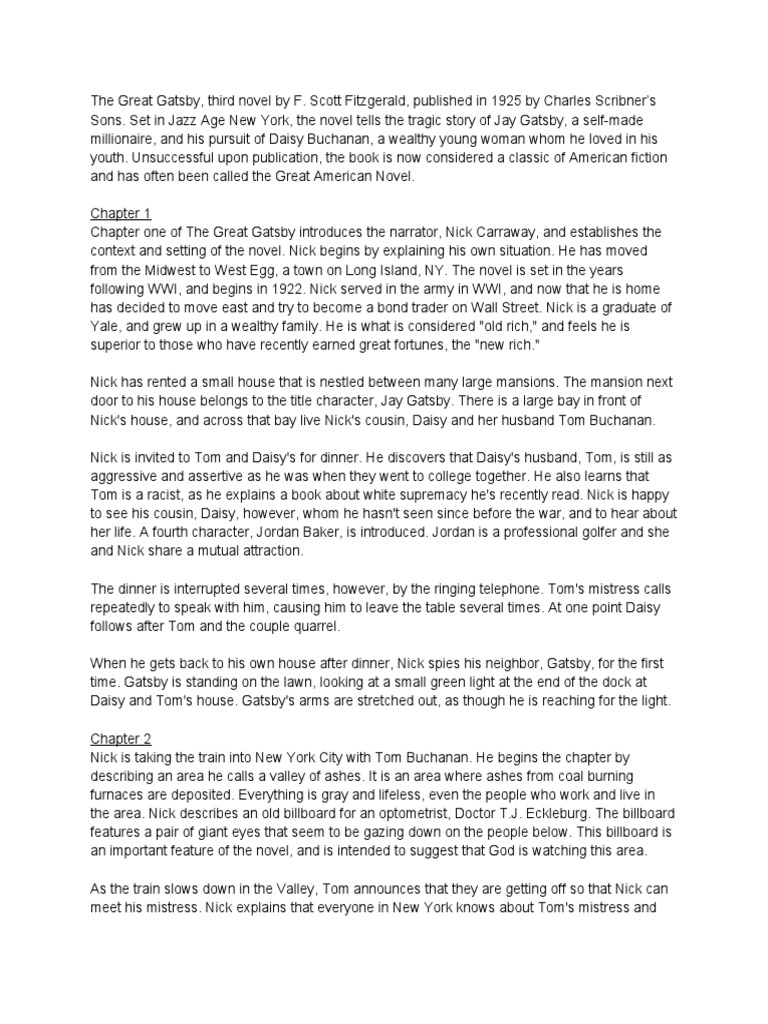 Gatsby's Preparations for Daisy's Reunion | PDF | The Great Gatsby