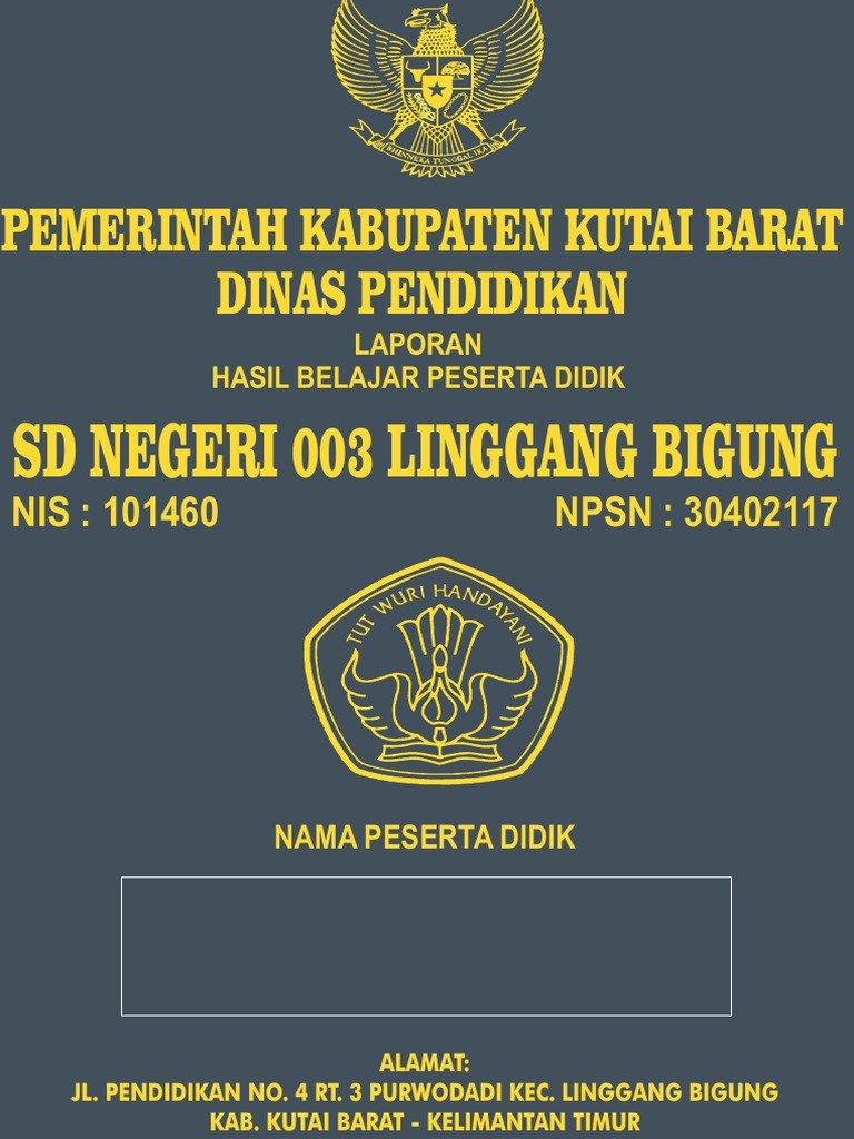 Rapot SD Negeri 003 Linggang Bigung | PDF