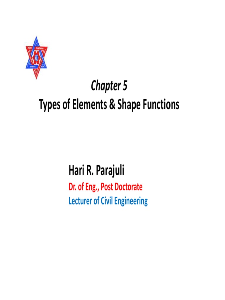 Ch05 - Shape Functions | Download Free PDF | Interpolation | Finite Element Method