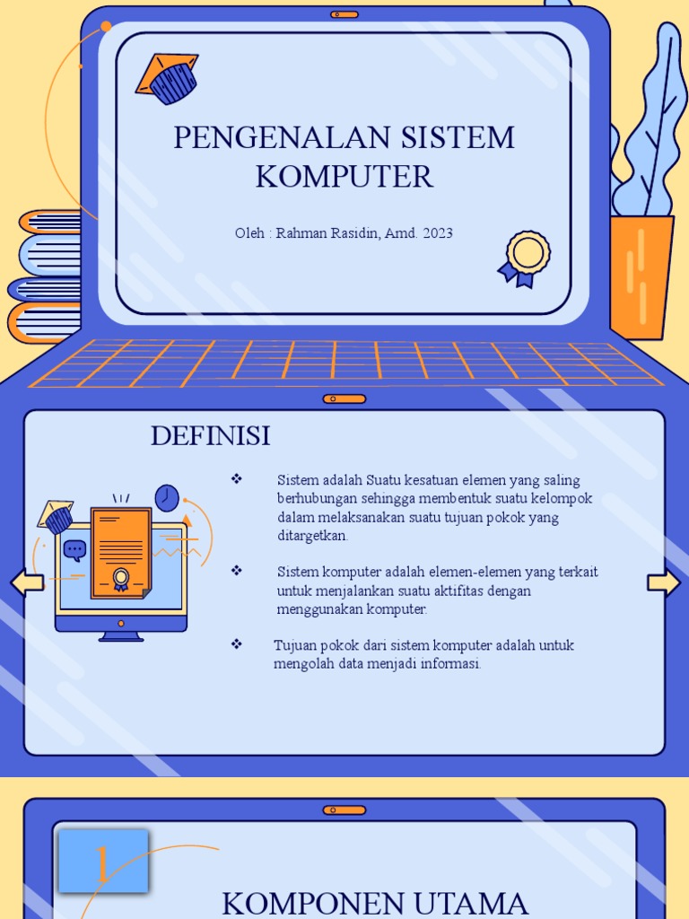 1 - Ebook - Pengenalan Sistem Komputer - Oleh Rahman R | PDF | Komputer