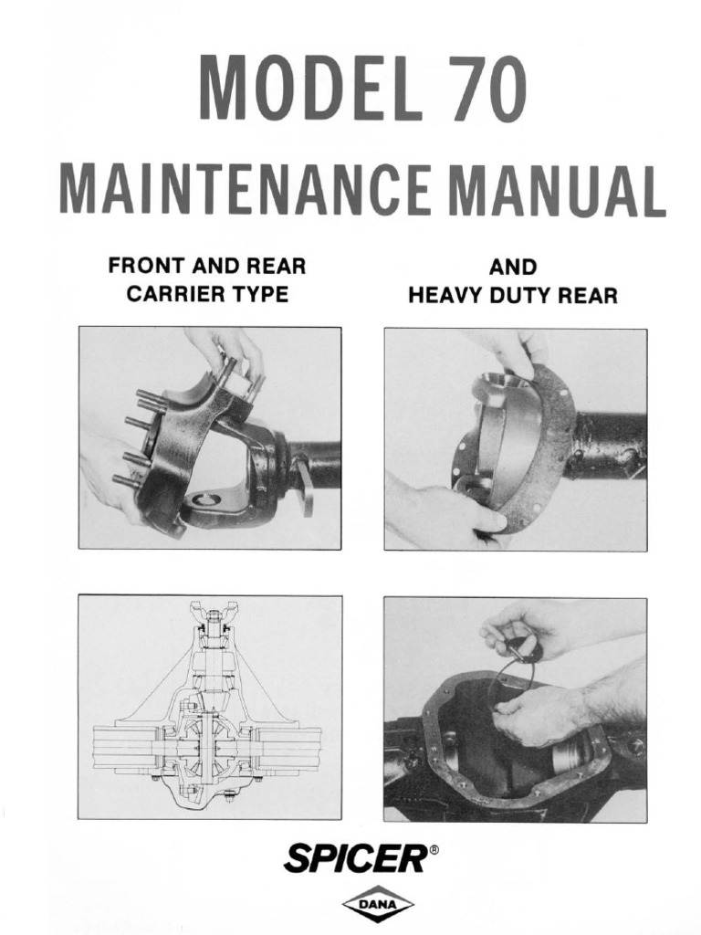 Dana 70 | PDF