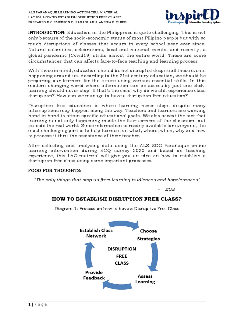 Als Lac 002 | PDF | Learning | Cognitive Science