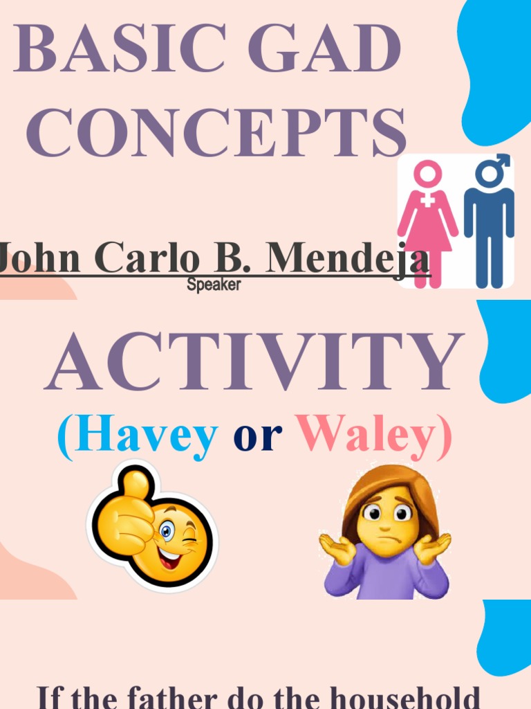 Basic Gad Concepts | PDF | Gender | Gender Studies Basic Gad Concepts | PDF | Gender | Gender Studies