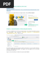 Passo A Passo para Cadastro de Procuração Eletronica No Ecac | PDF