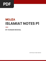 O Level Islamiyat Notes | PDF | Umar | Muhammad