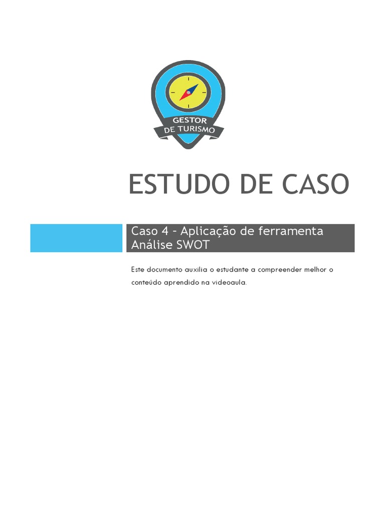29 8 Gtur | PDF | Análise SWOT | Turismo