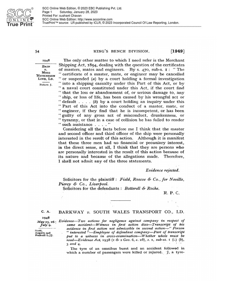 Legal Reports for Sushant Chavan | PDF | Computers