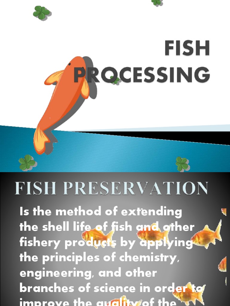 Fish Preservation and Preparation Techniques | PDF | Cooking, Food ...