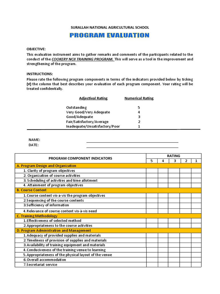 Program Evaluation | Download Free PDF | Lecture | Communication