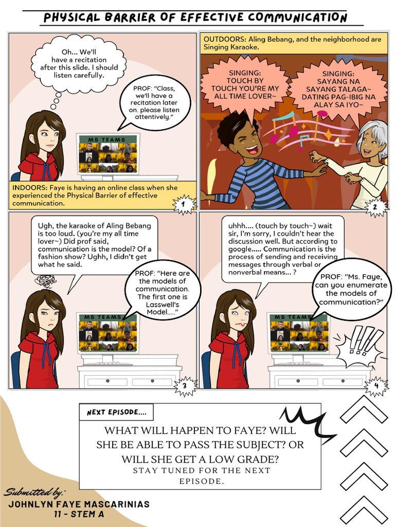 Barriers of Communication Comics | PDF | Communication