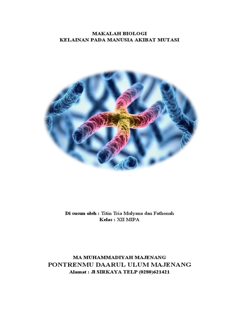 MAKALAH BIOLOGI Mutasi | PDF