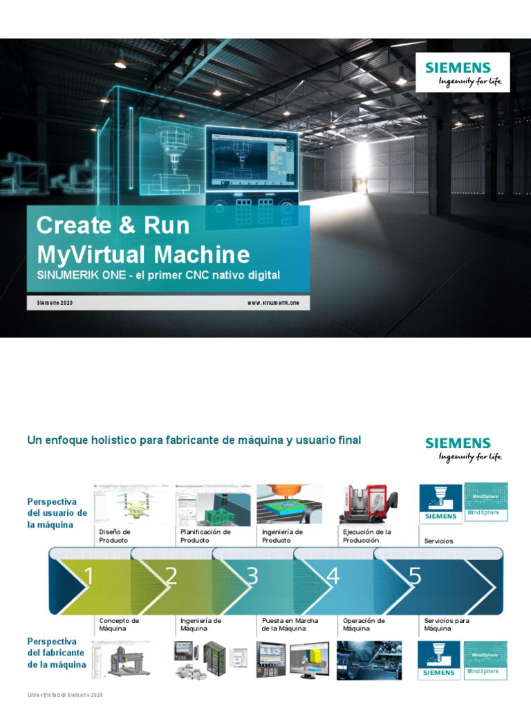 infoPLC - Net - SINUMERIK ONE - El Primer CNC Nativo Digital | PDF ...