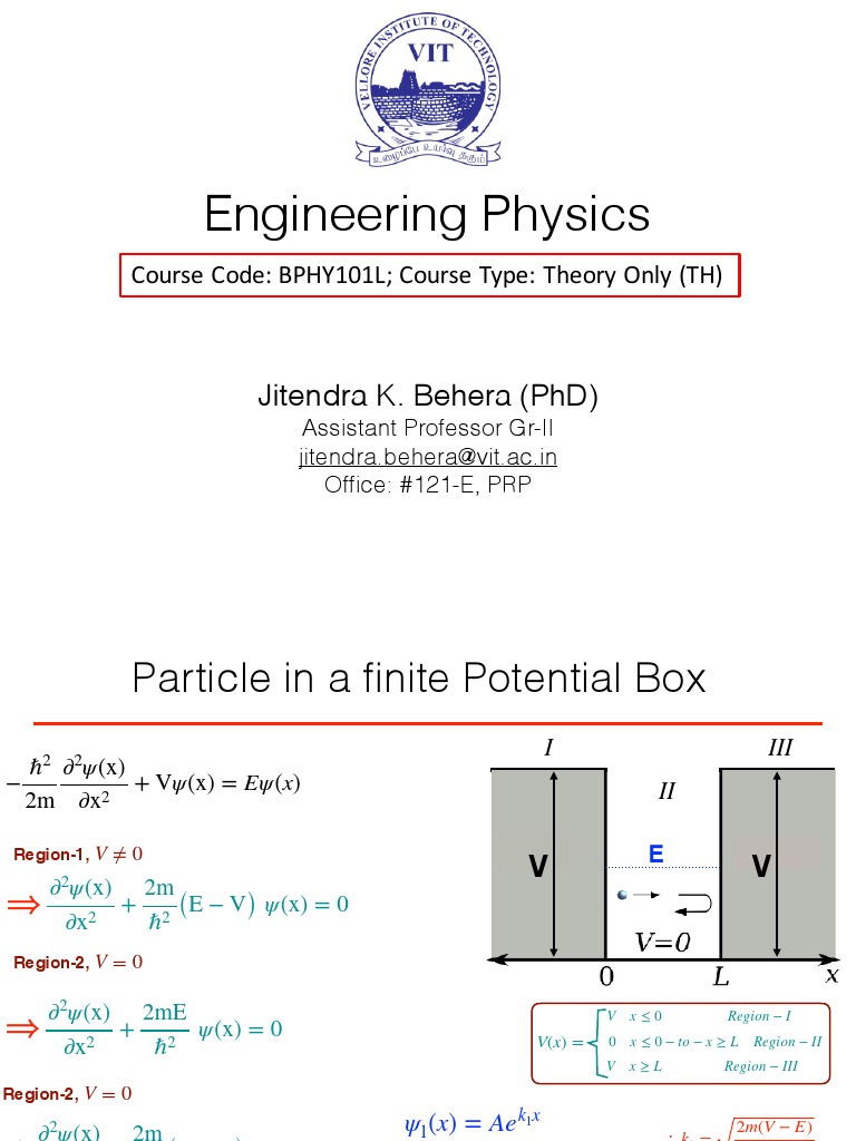Tunneling 1 | PDF | Quantum Tunnelling | Physics