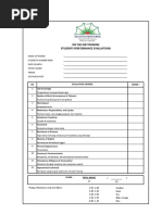 Food Testing Form | PDF