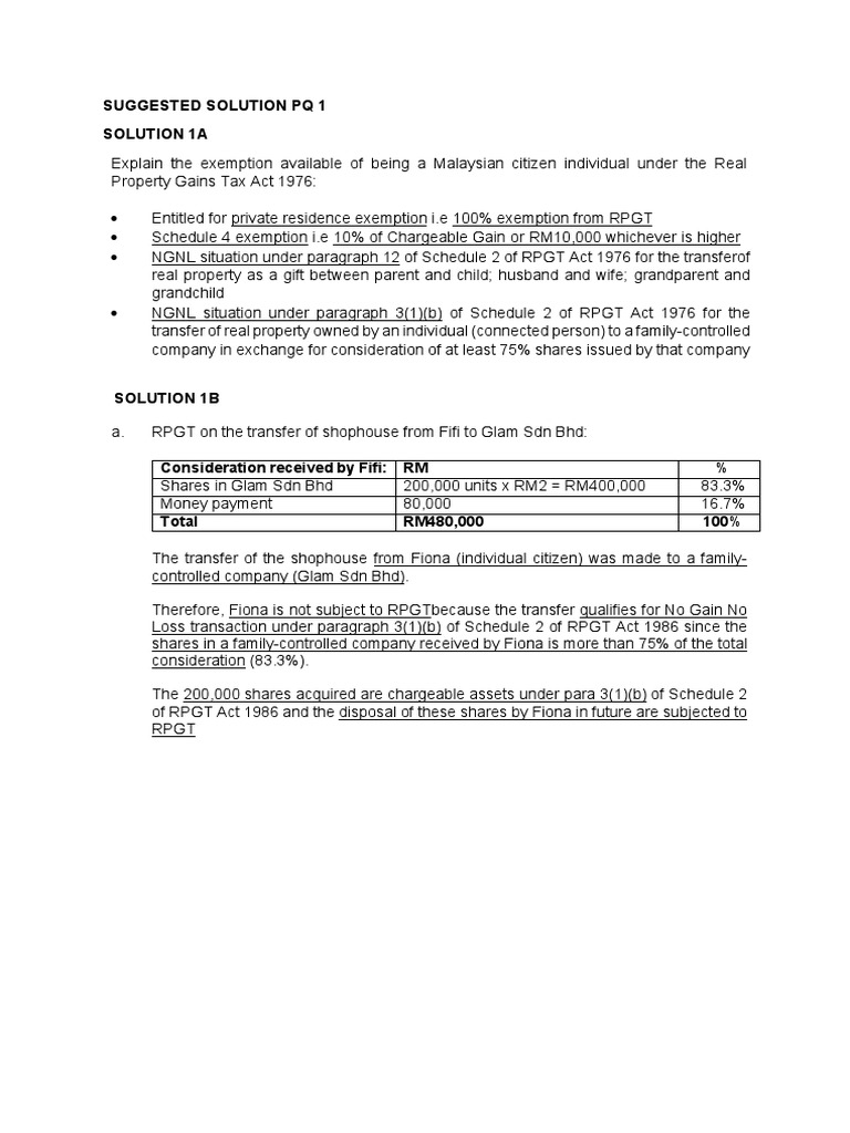 SS Practice Question 1 RPGT & RPC Oct 2022 | PDF | Government Finances | Payments