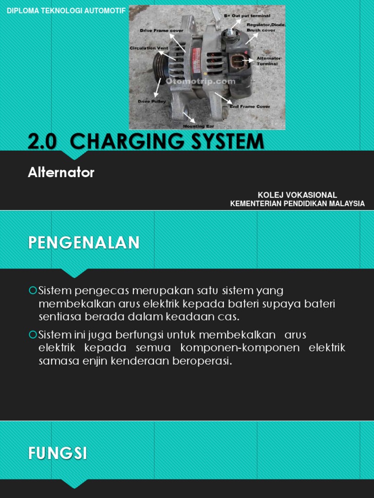 Sistem Pengecas-Alternator | PDF