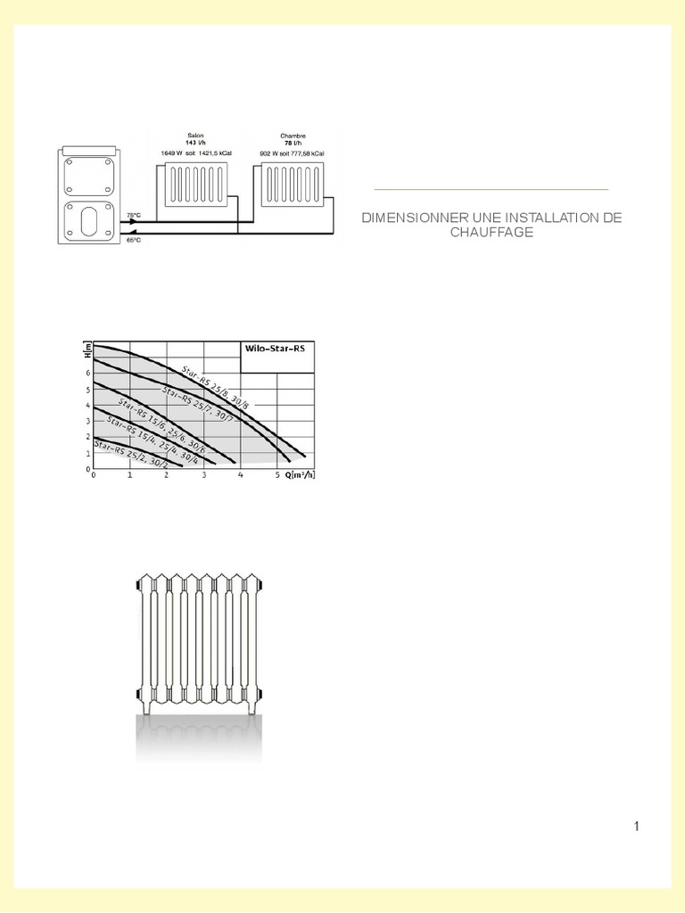 Dimensionner Une Installation de Chauffage | Descargar gratis PDF ...