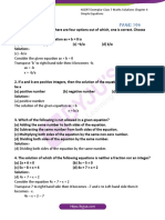 CBSE Class 7 Maths Worksheet Simple Equations: Get Free Worksheets On ...