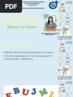 Atomic Theory Timeline Democritus John Dalton Michael | PDF | Electron ...