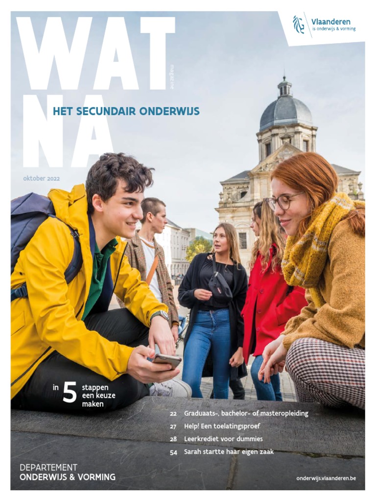 Wat Na Het Secundair Onderwijs | PDF