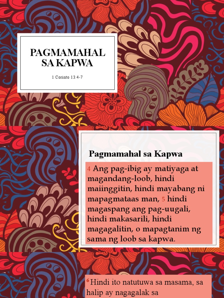 Pagmamahal Sa Kapwa Kids | PDF