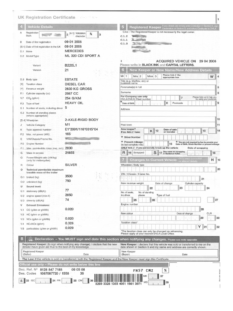 Sample Registration Certificate | PDF