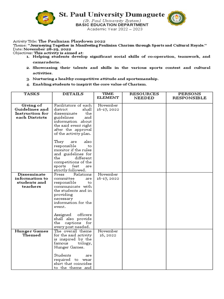 The Paulinian Play Down Initial | PDF