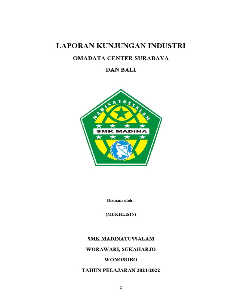 Contoh Laporan Kunjungan Industri | PDF