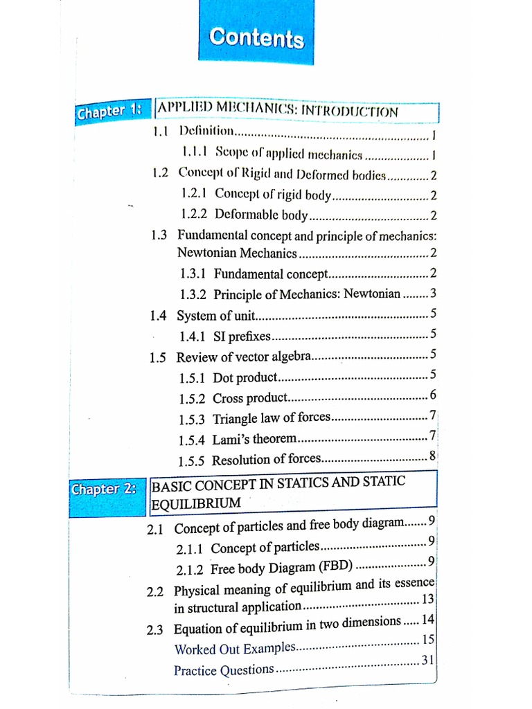 Applied Mechanics 2nd Sem82 | PDF