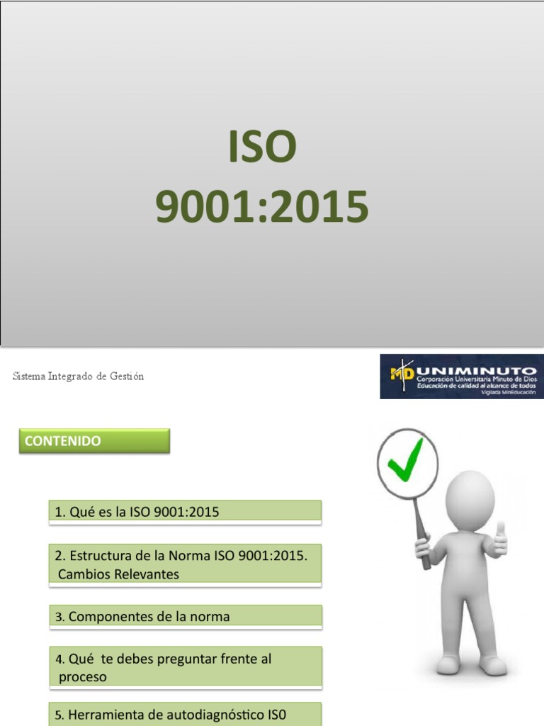 Capacitacin ISO 9001 2015 | PDF | Iso 9000 | Planificación