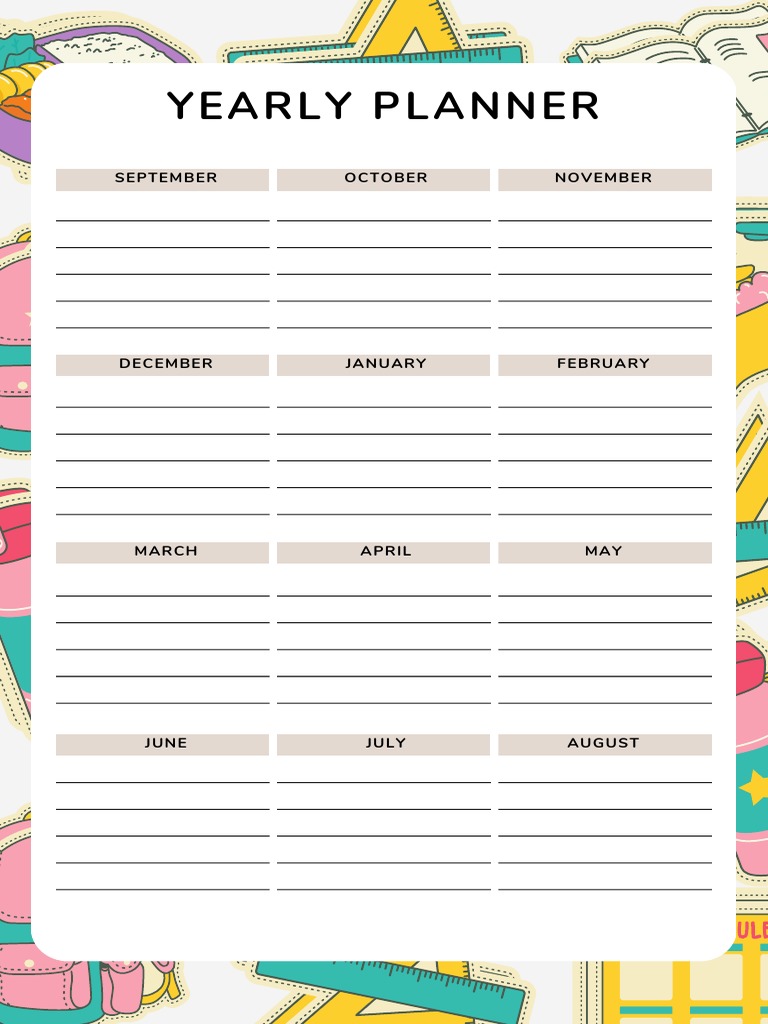 Yearly Lesson Plans and Templates | PDF | Lesson Plan