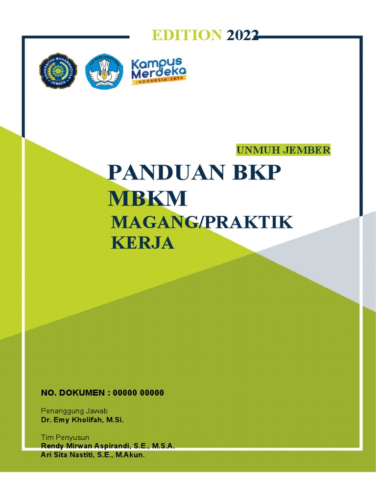 Panduan BKP MBKM Magang Atau Praktik Kerja | PDF | Karier & Perkembangan | Bisnis