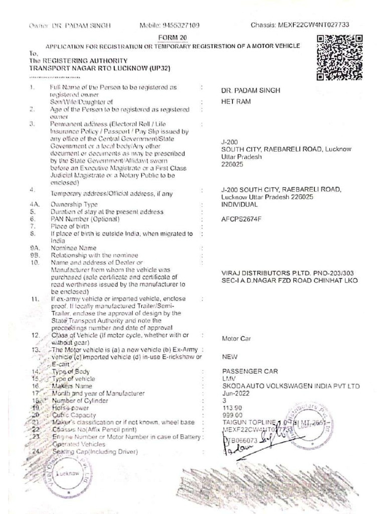 Form 20 | PDF