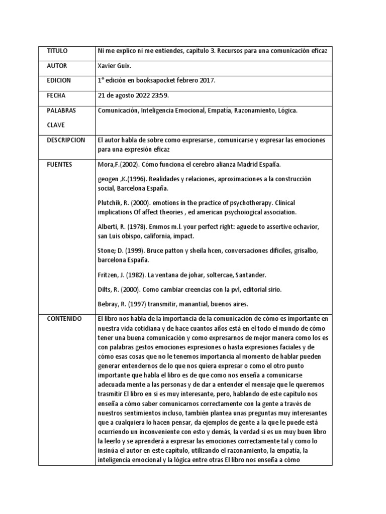 RAE | PDF | Las emociones | Comunicación